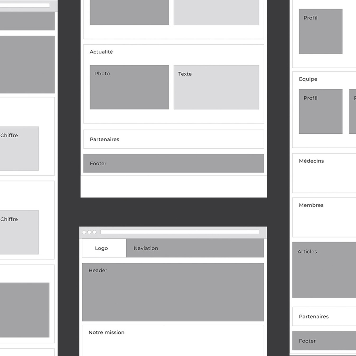 Wireframe - Hawaii communication